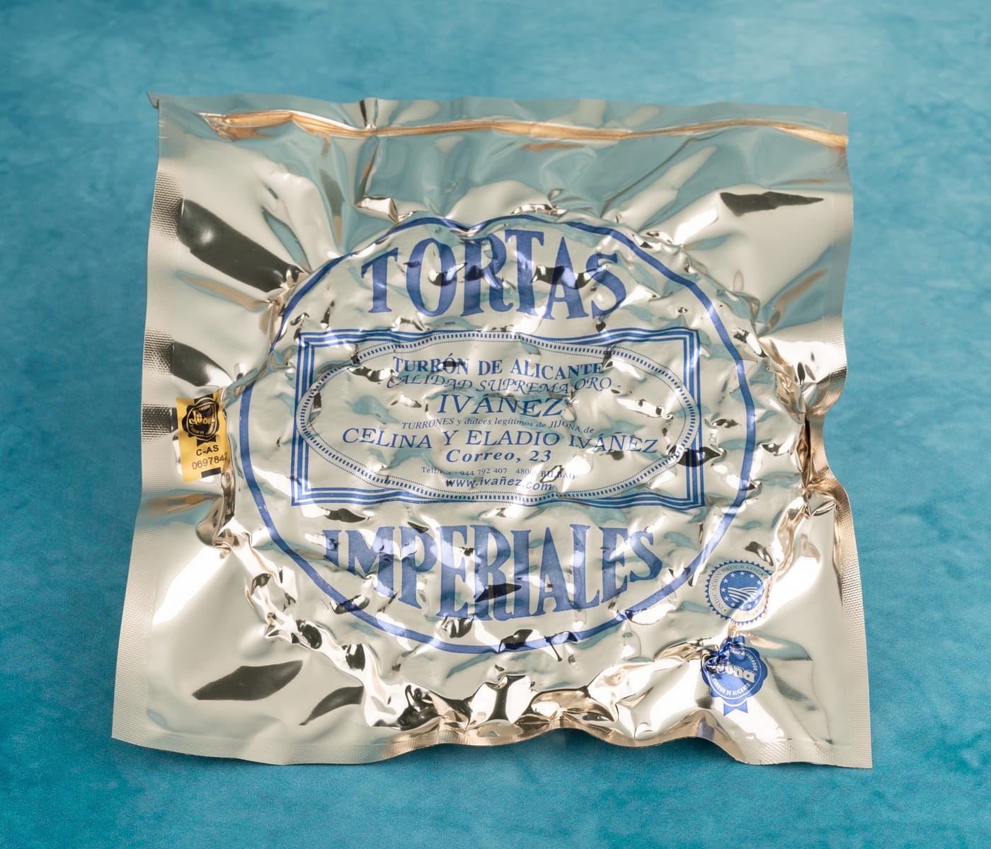 Torta Imperial de Alicante 340g | Turrones clásicos | Turronería Iváñez